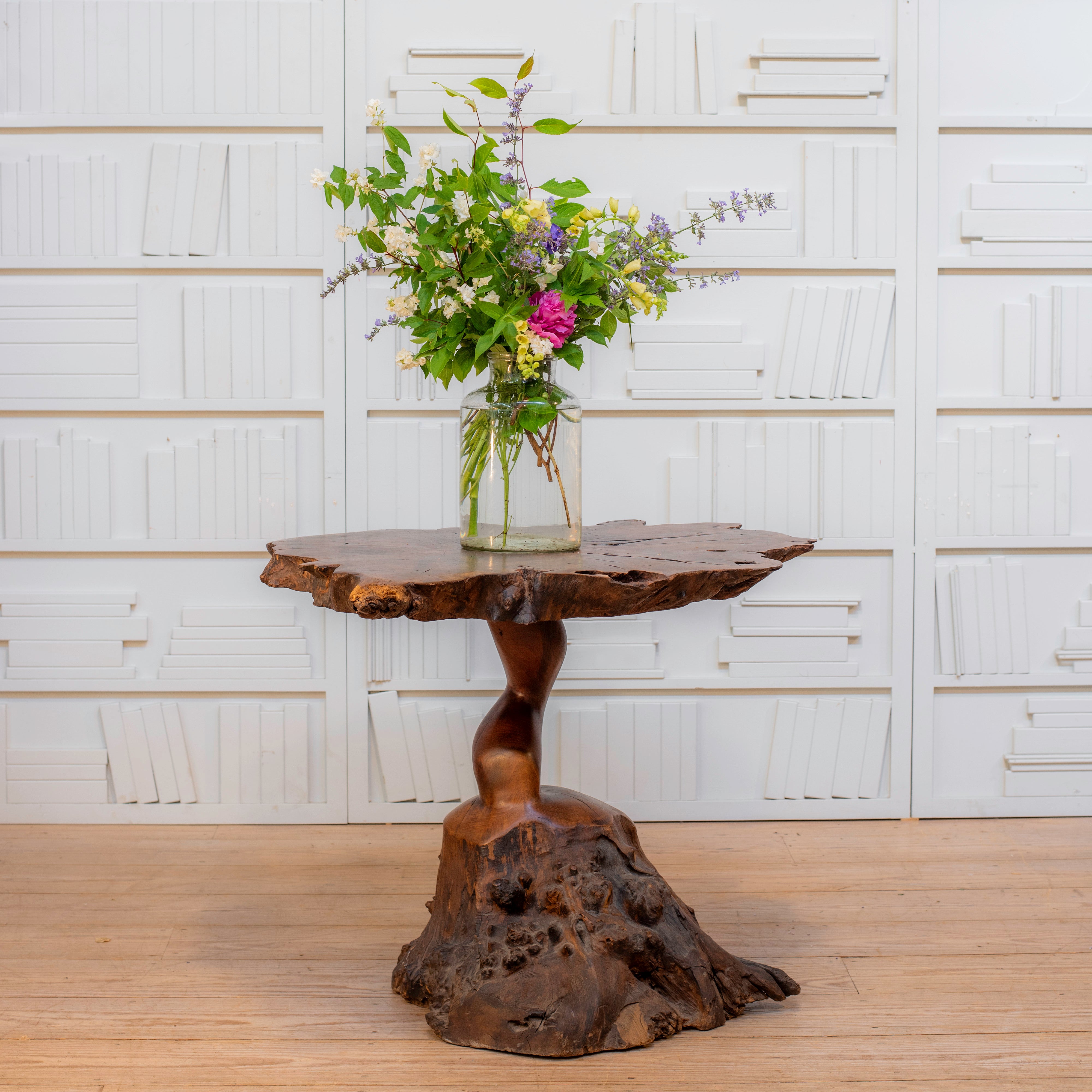 Live Edge Burl Center Table – RT Facts