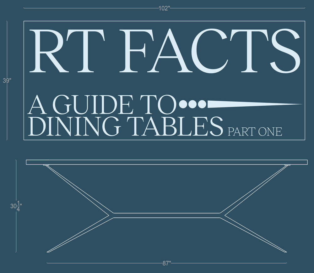 A Guide to Dining Tables – RT Facts