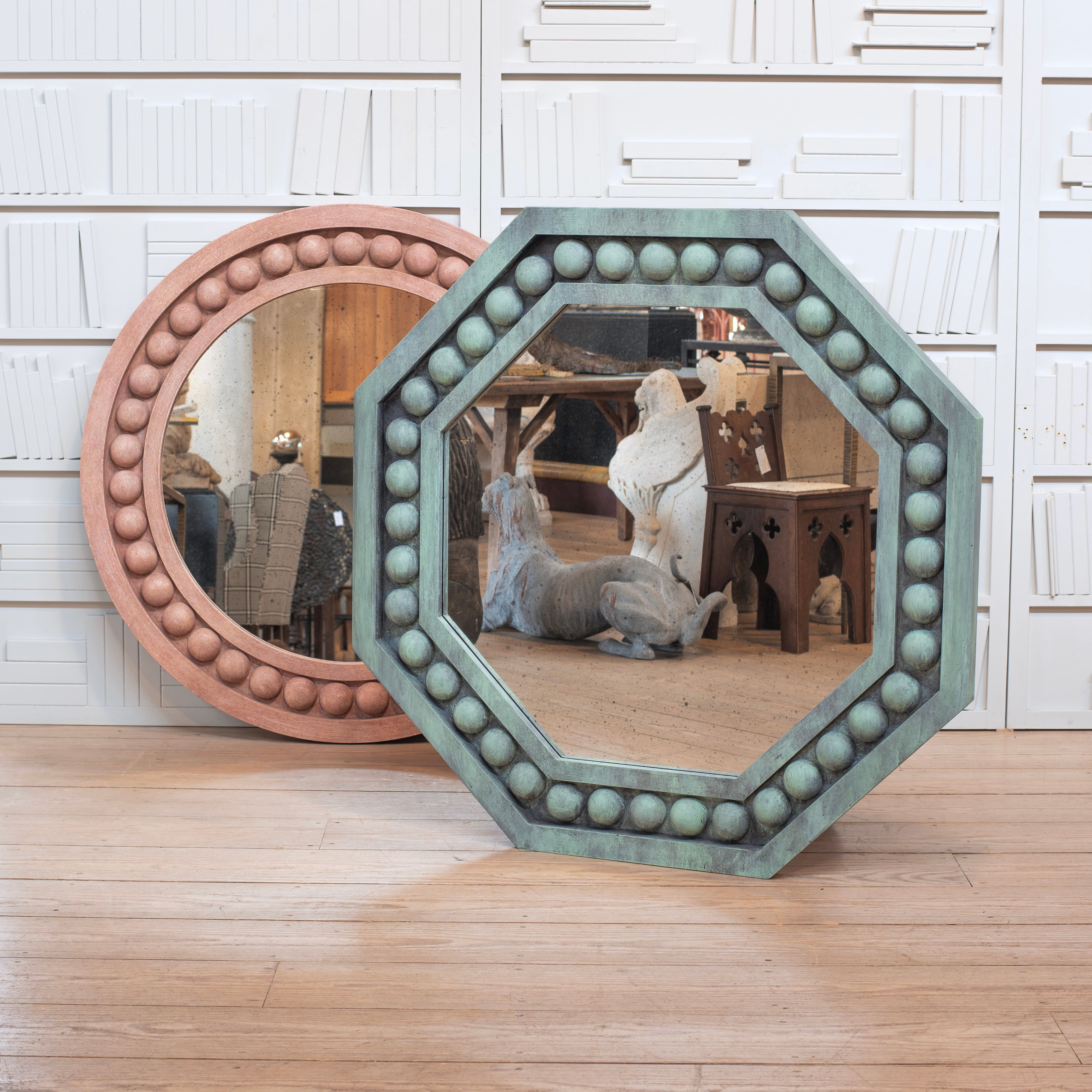 Commodore Wood Mirror, Round or Octagonal – RT Facts