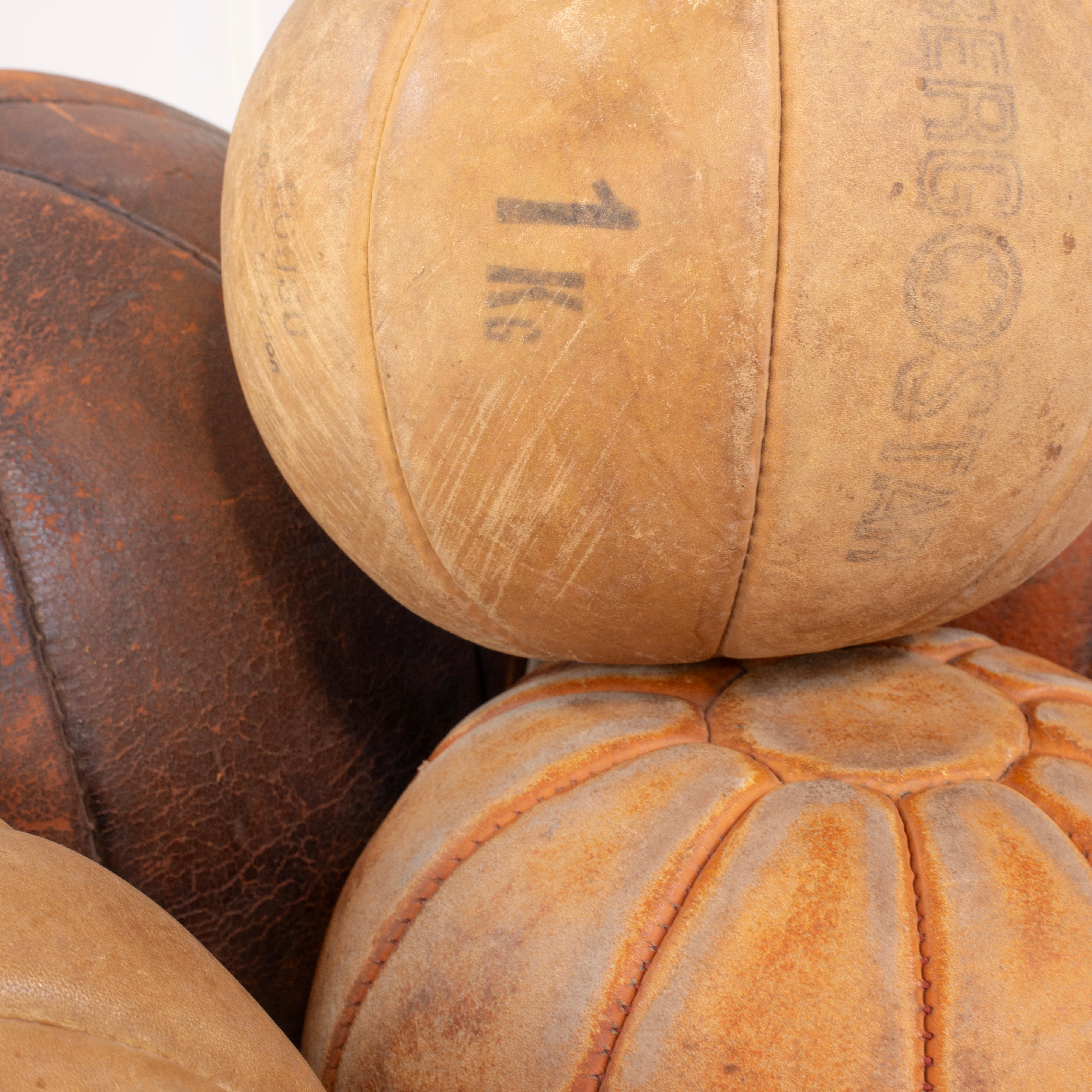 Five German Medicine Balls, Circa 1930 – RT Facts