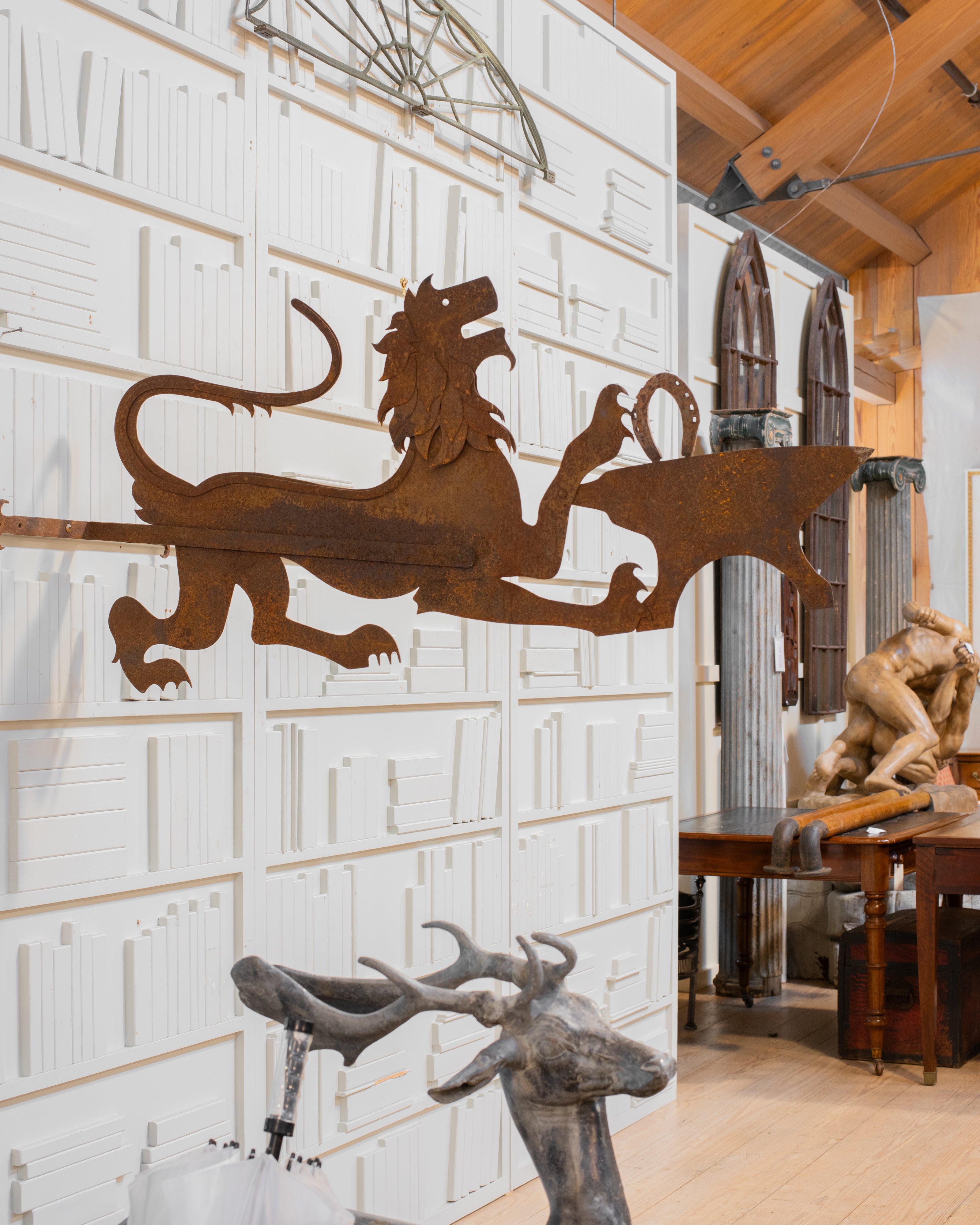 Heraldic Lion Blacksmith Trade Sign – RT Facts