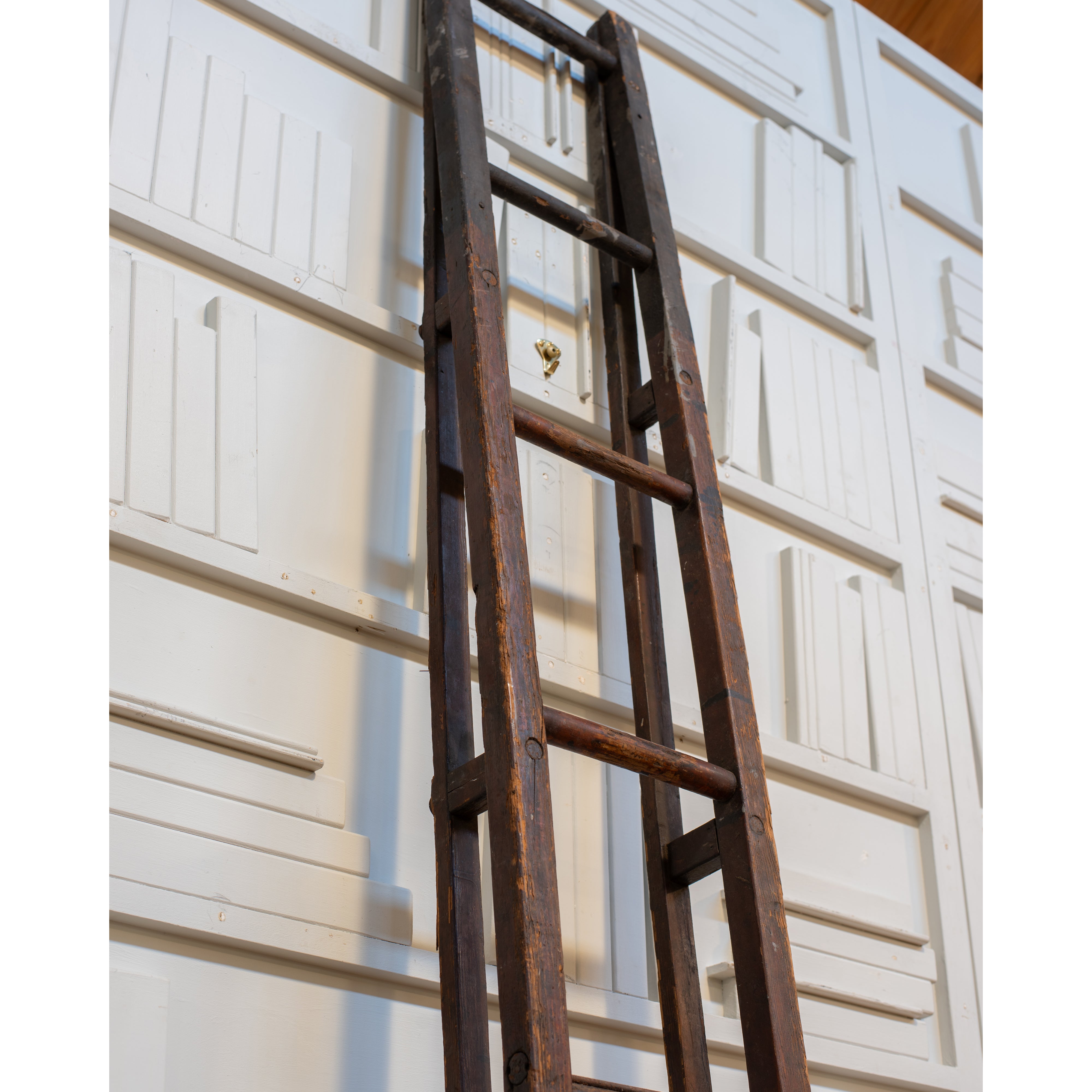 19th C. Wooden Ladder, 106"H – RT Facts