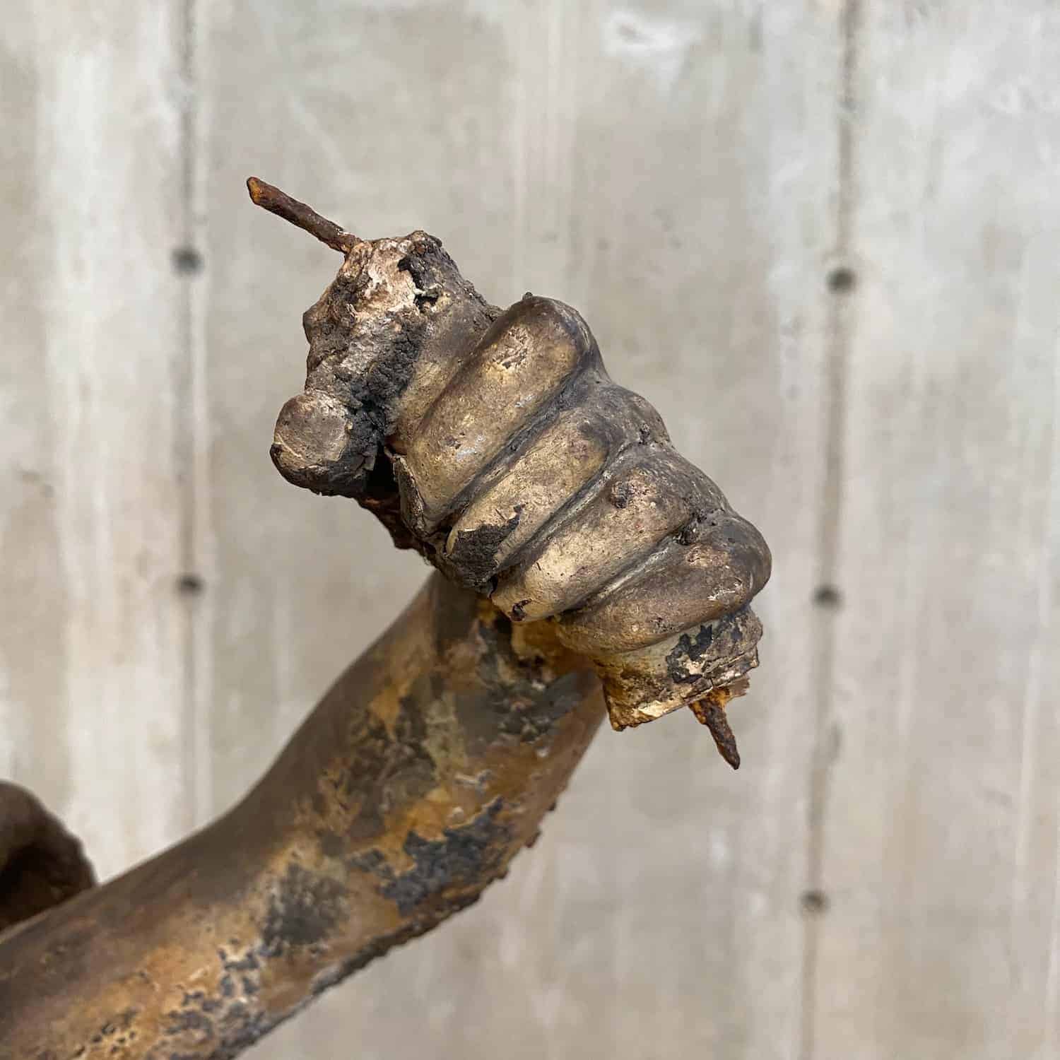 19th C. French Buff Terracotta Standing Cherub Statue – RT Facts