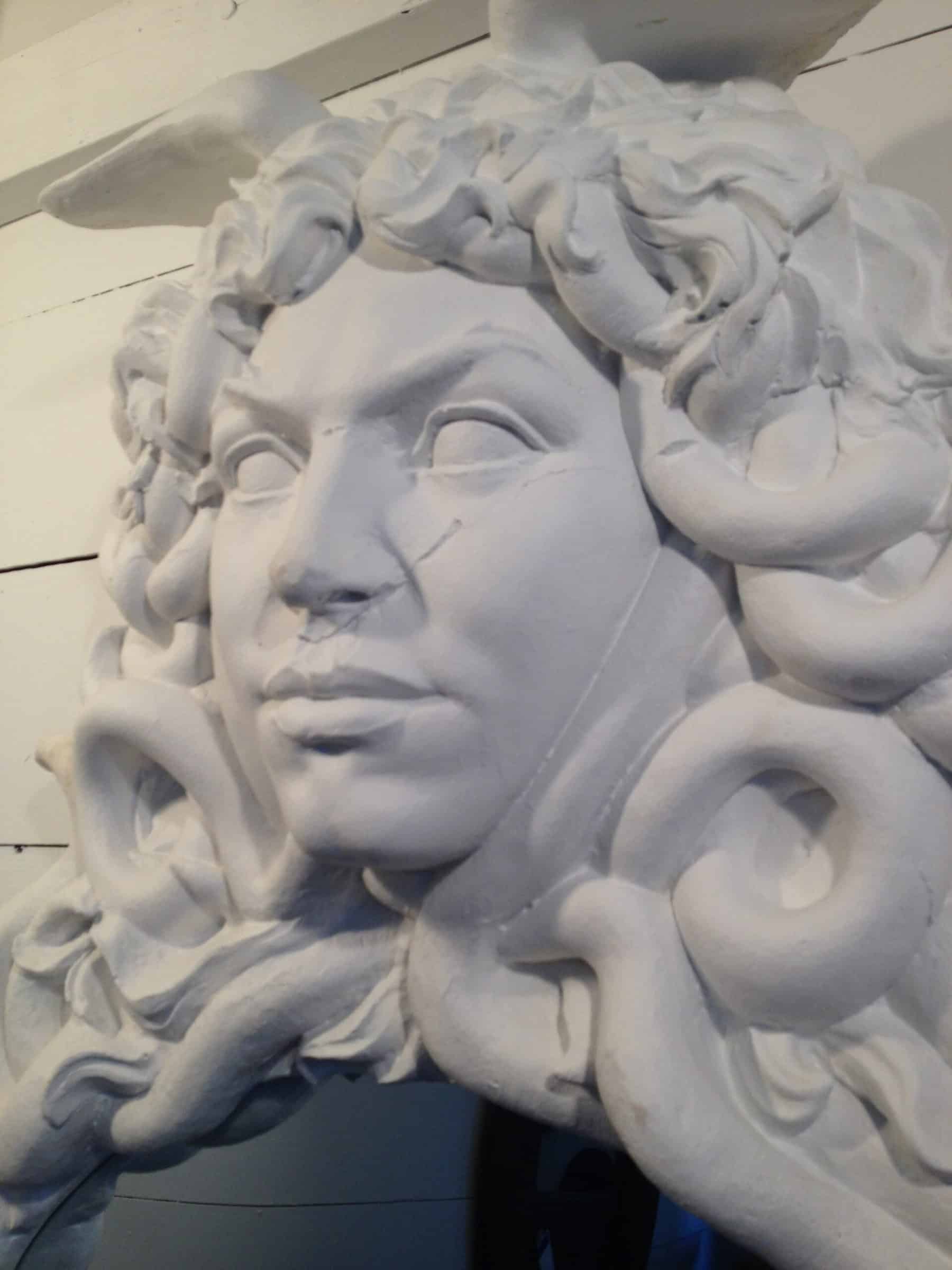 Medusa with Intertwined Serpents Mirror – RT Facts