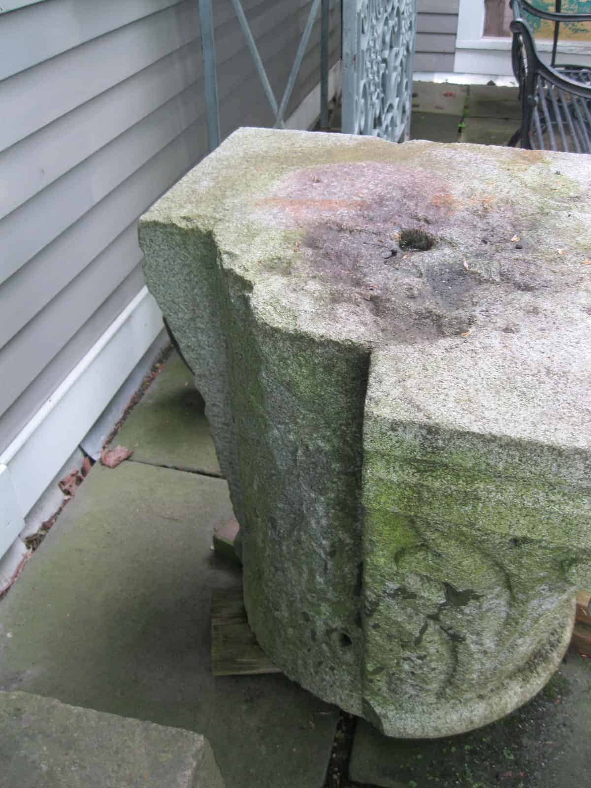 Pair of Carved Granite Architectural Capitals – RT Facts
