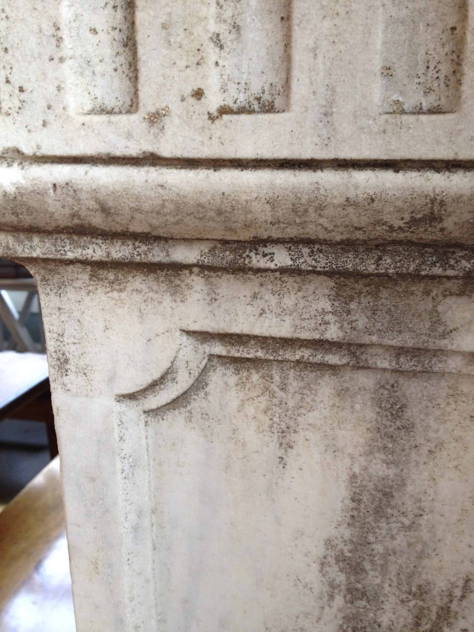 19th C. Carved Marble Sculpture Stand – RT Facts