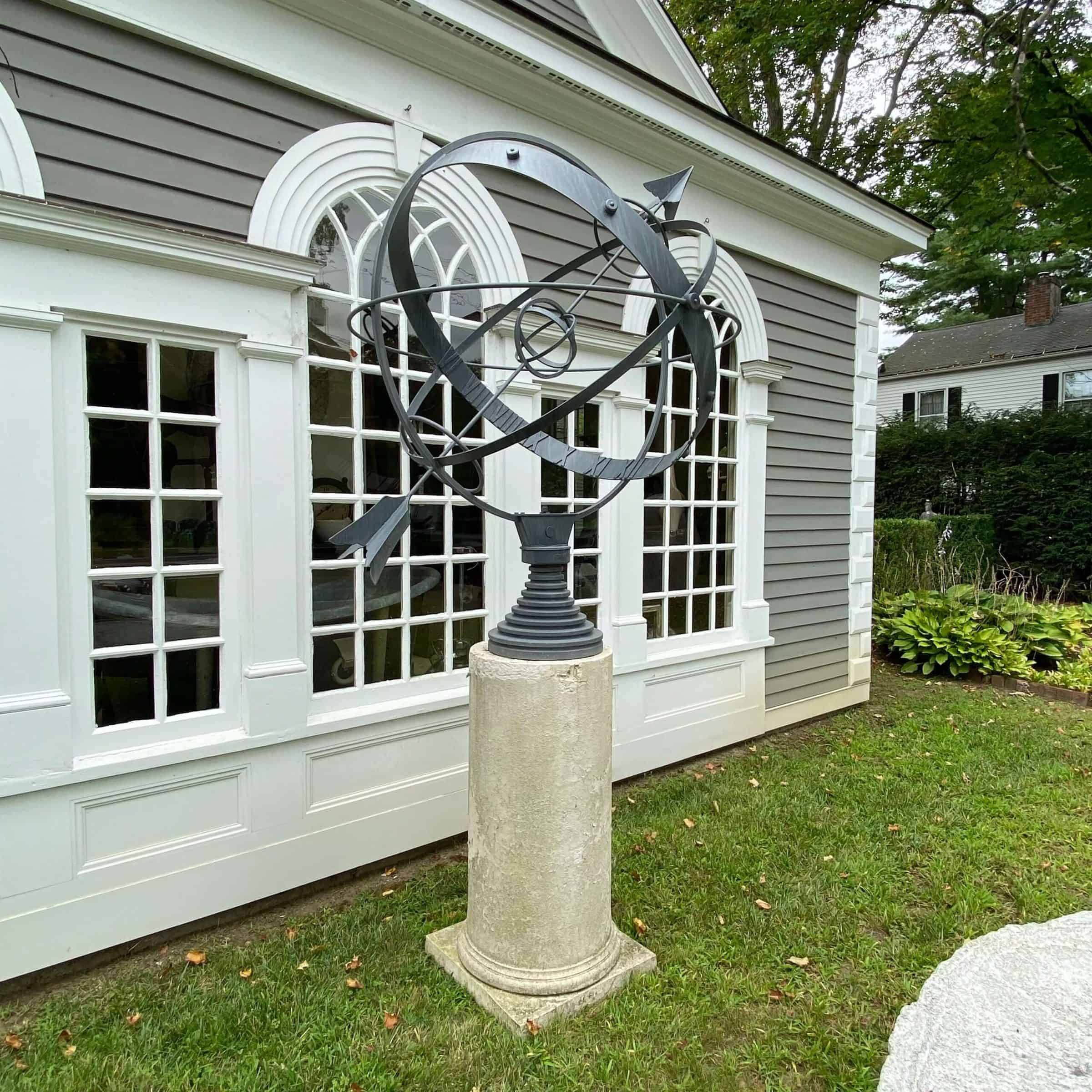 Armillary in Zinc Finish, 48"Dia – RT Facts