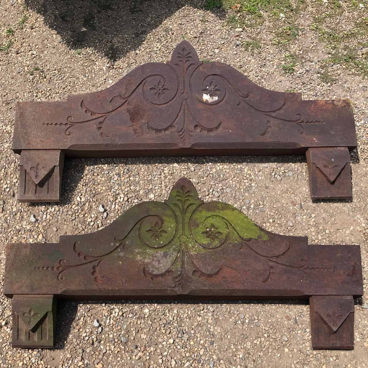 Pair of Cast Iron Eastlake Style Overdoor Pediments – RT Facts
