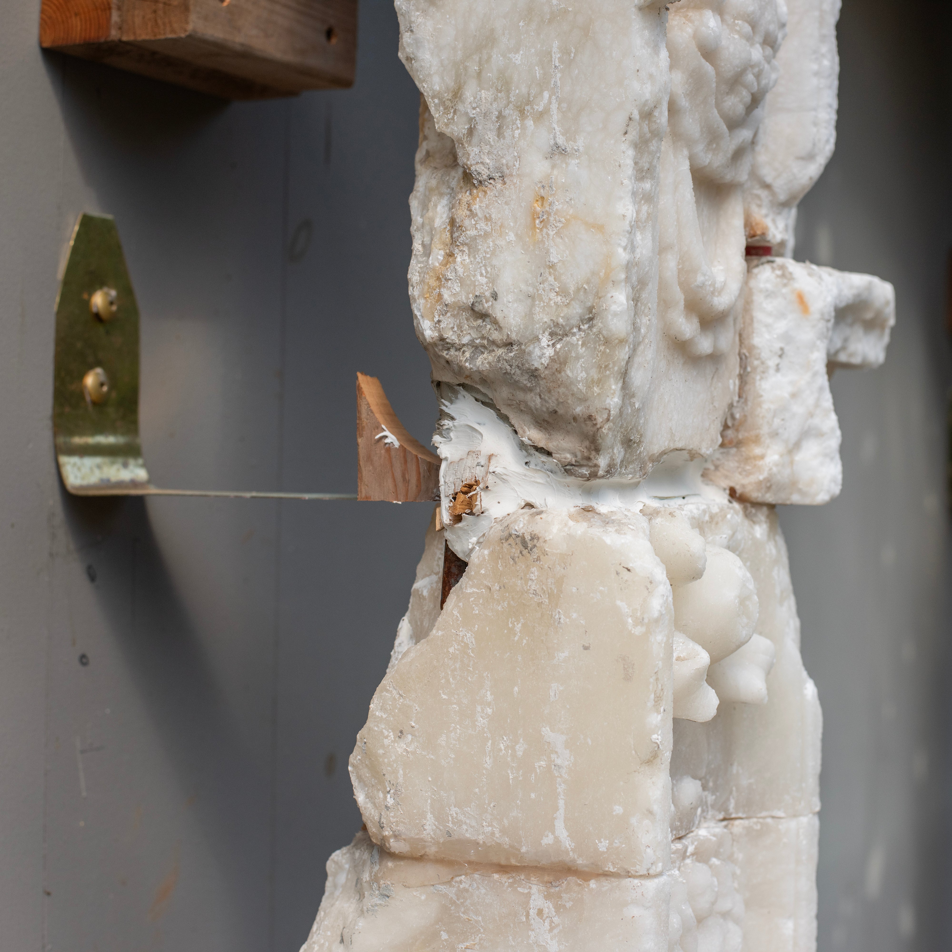 17th C. Monumental Carved Alabaster Archway – RT Facts