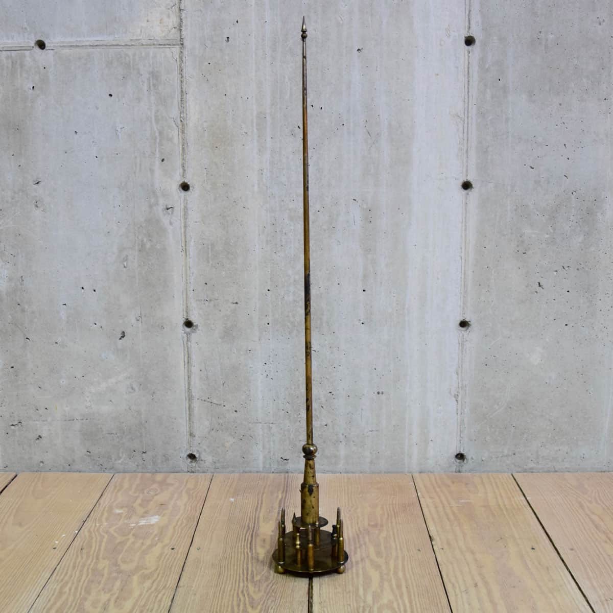 Tabletop Brass Military Flagpole – RT Facts