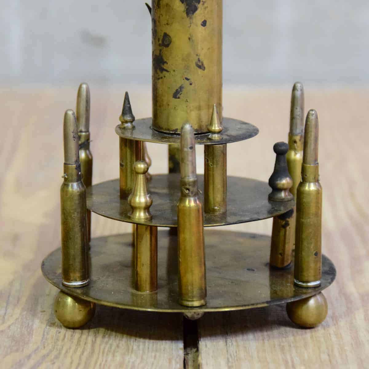 Tabletop Brass Military Flagpole – RT Facts