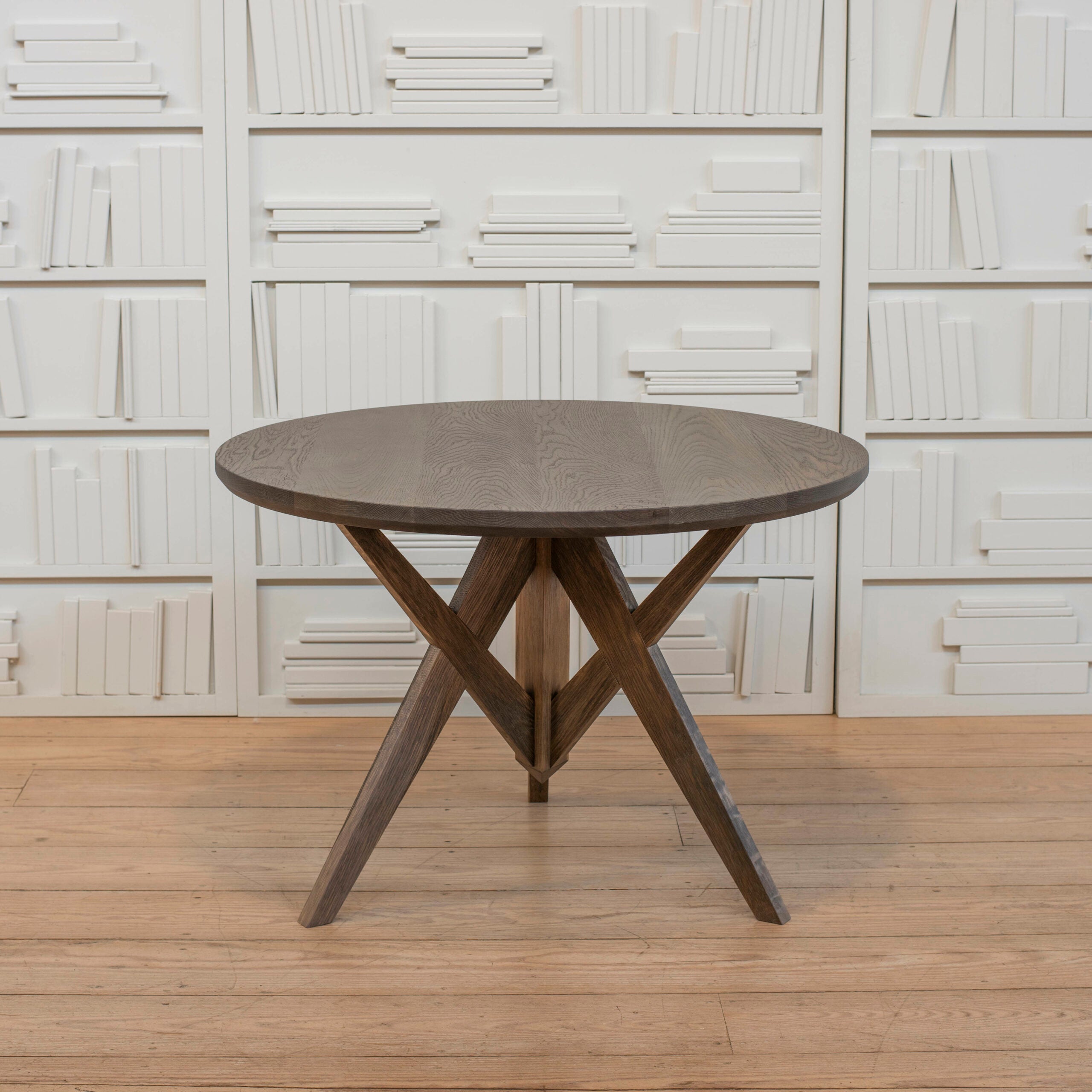 In Stock Mason Table in Big Sur Finish, 42"Dia (SOLD) – RT Facts
